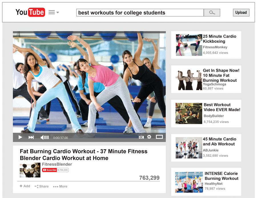 Students sweat to social media – The Equinox