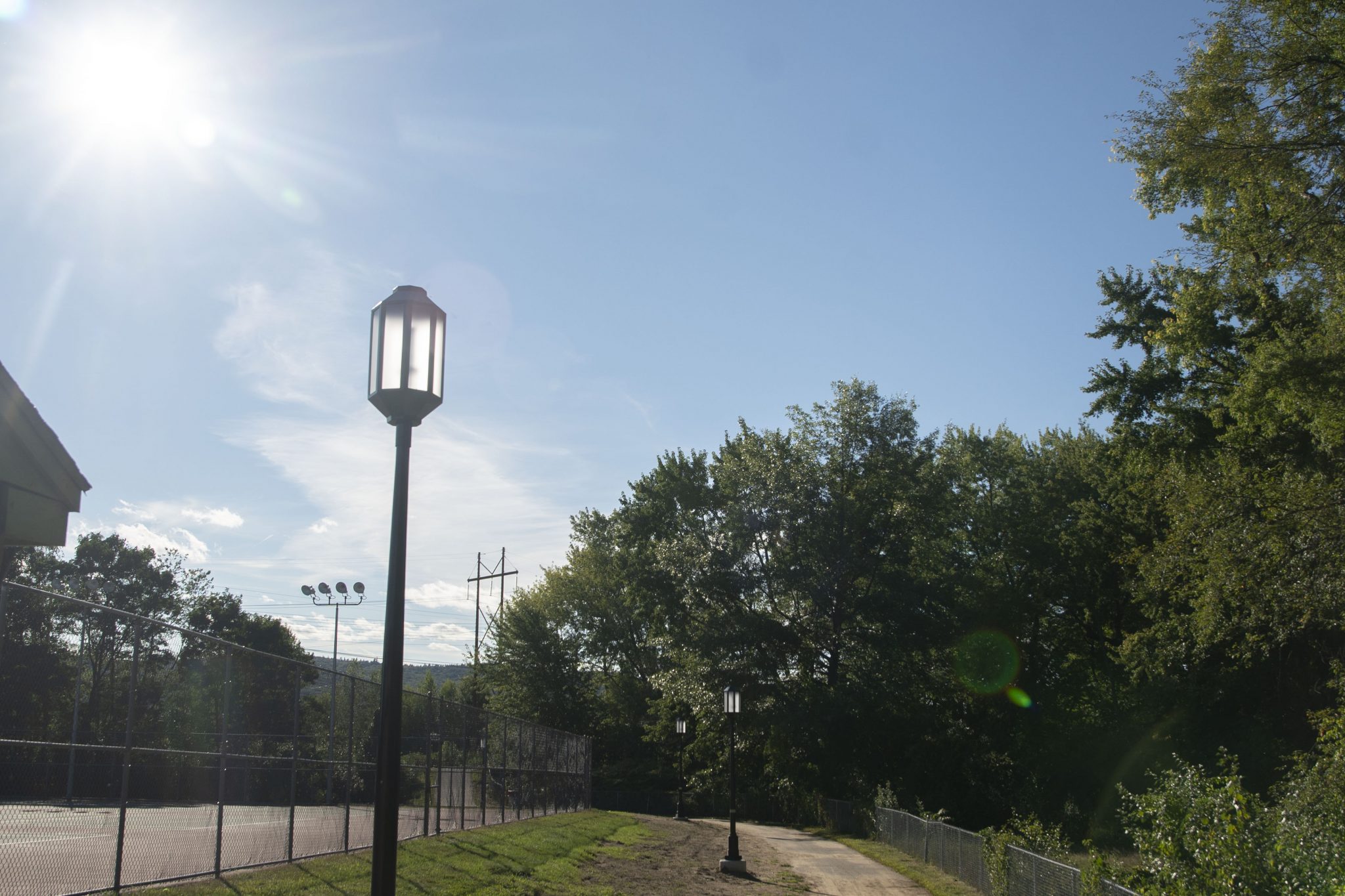 New lamps added near Joyce Field and Winch Lot – The Equinox