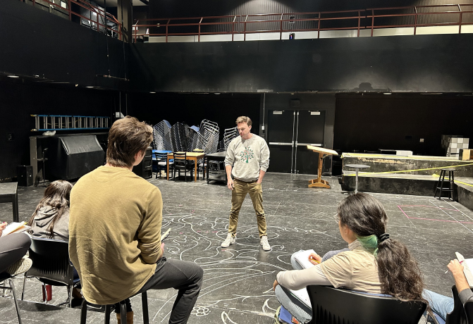 Broadway actor Jake Odmark visits KSC – The Equinox