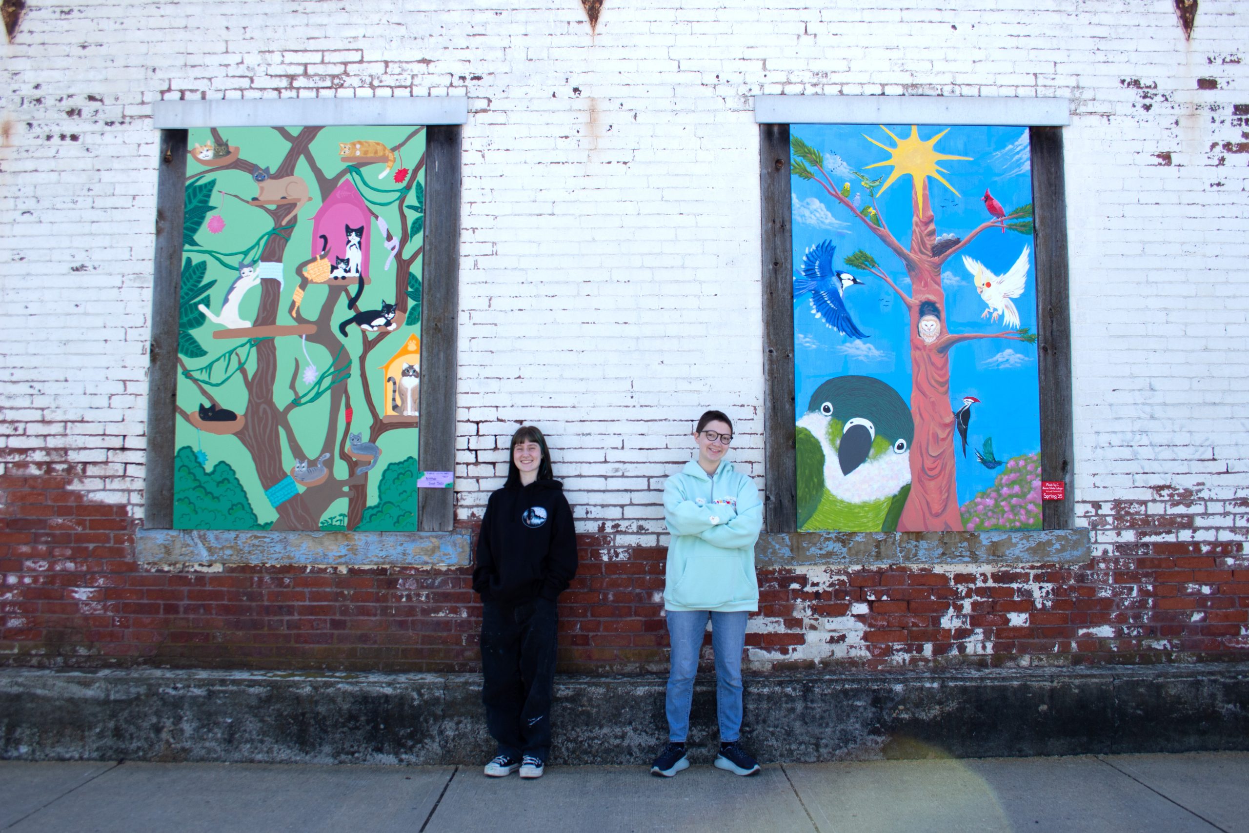 Brushing out into the Keene community – The Equinox