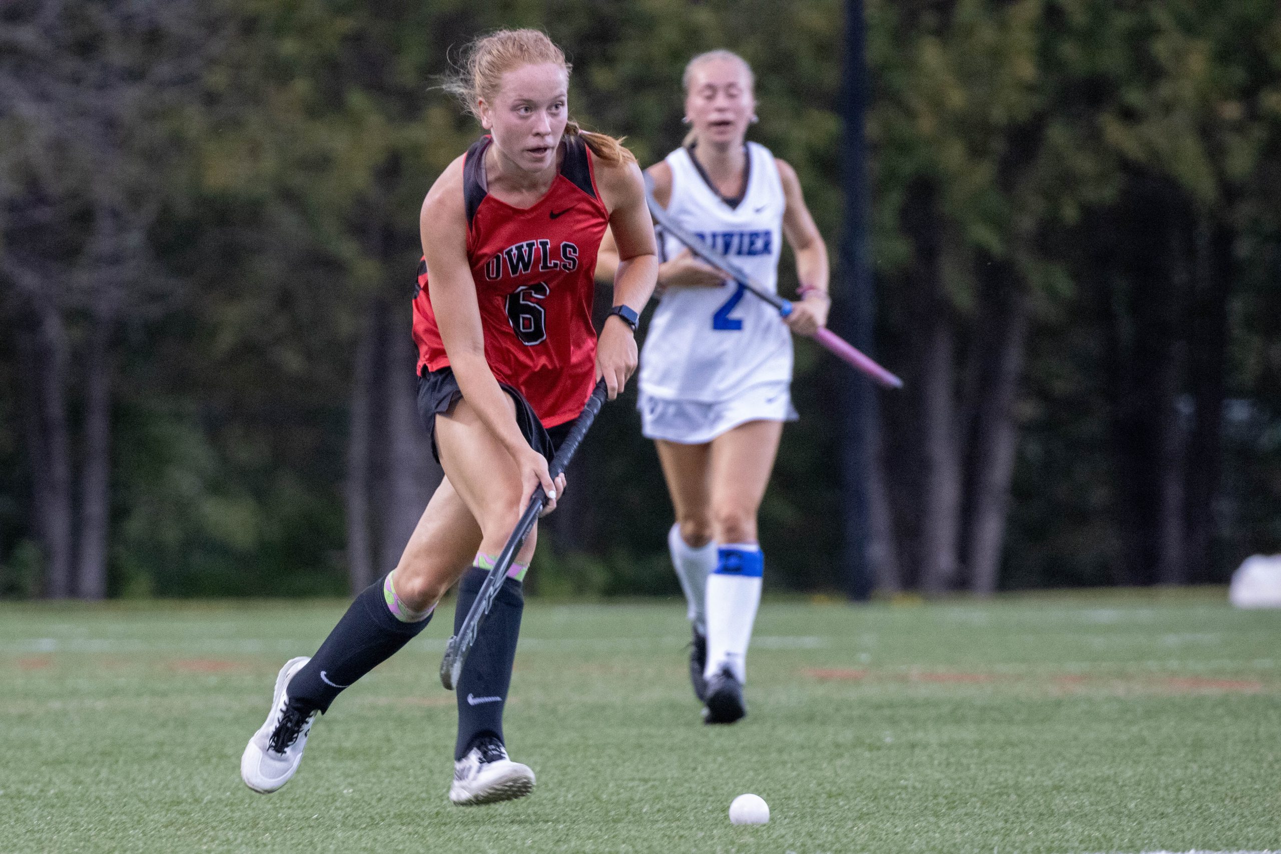 Field hockey dominates Rivier in home opener – The Equinox