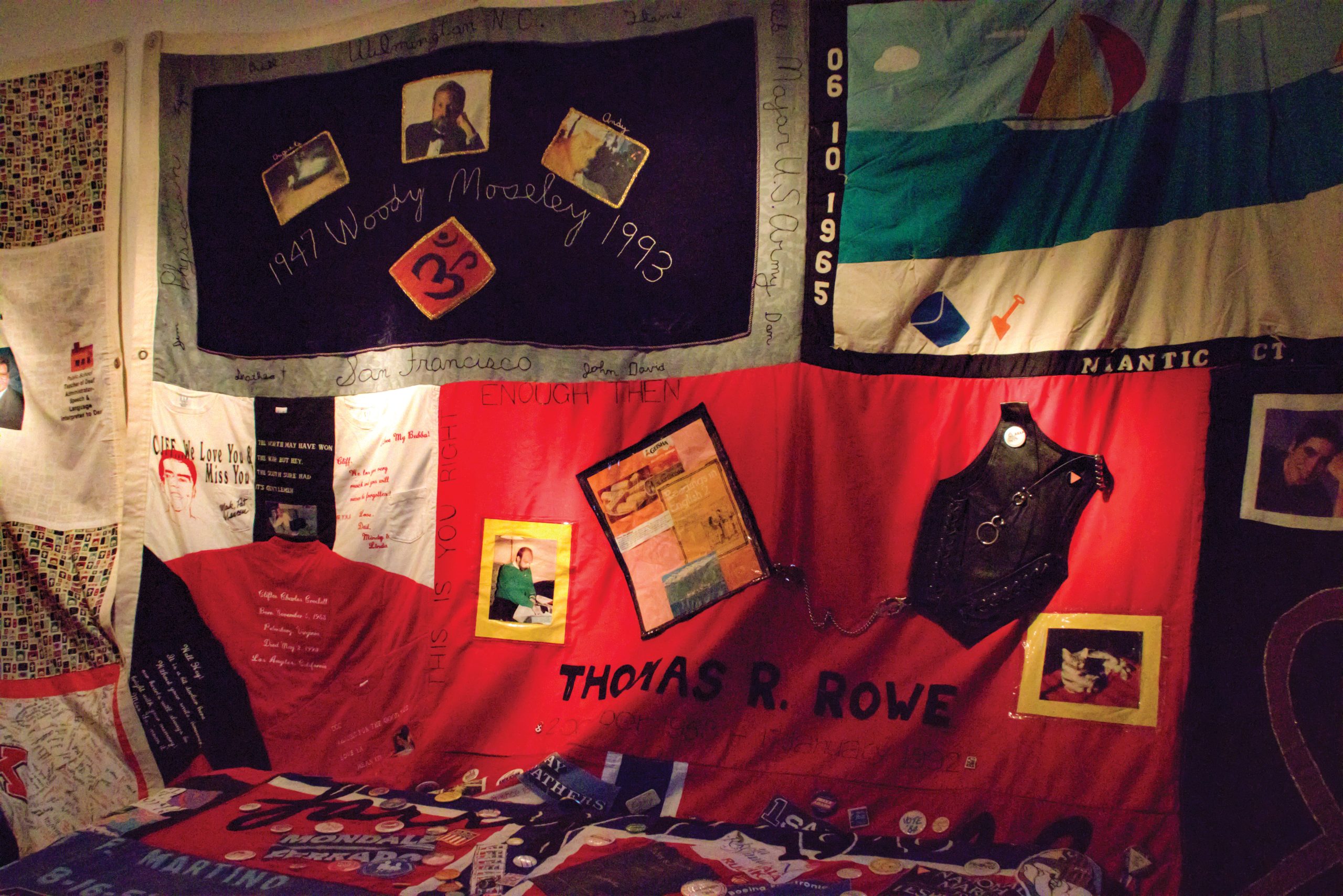 AIDS Memorial Quilt shown at the Carroll House – The Equinox