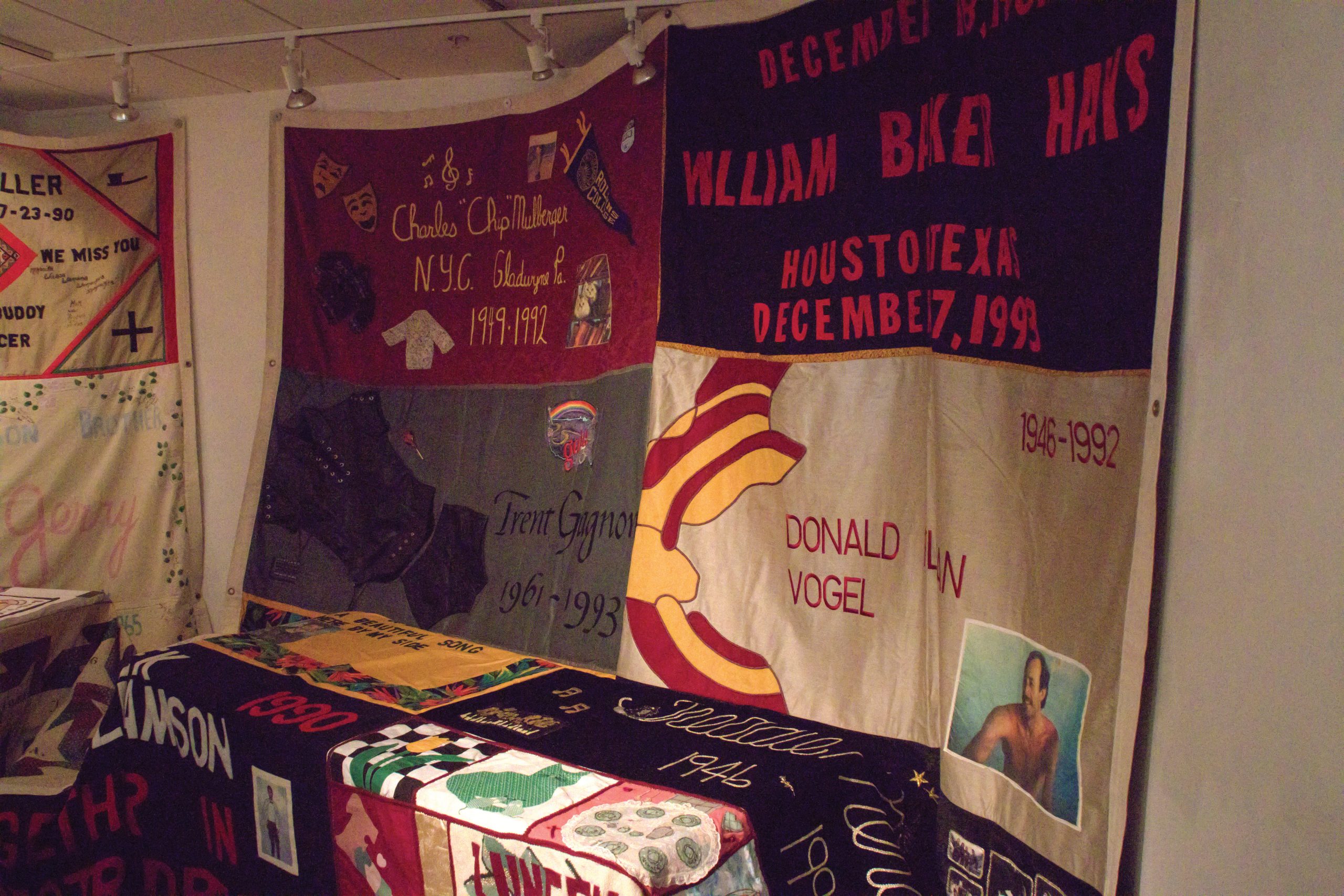 AIDS Memorial Quilt shown at the Carroll House – The Equinox