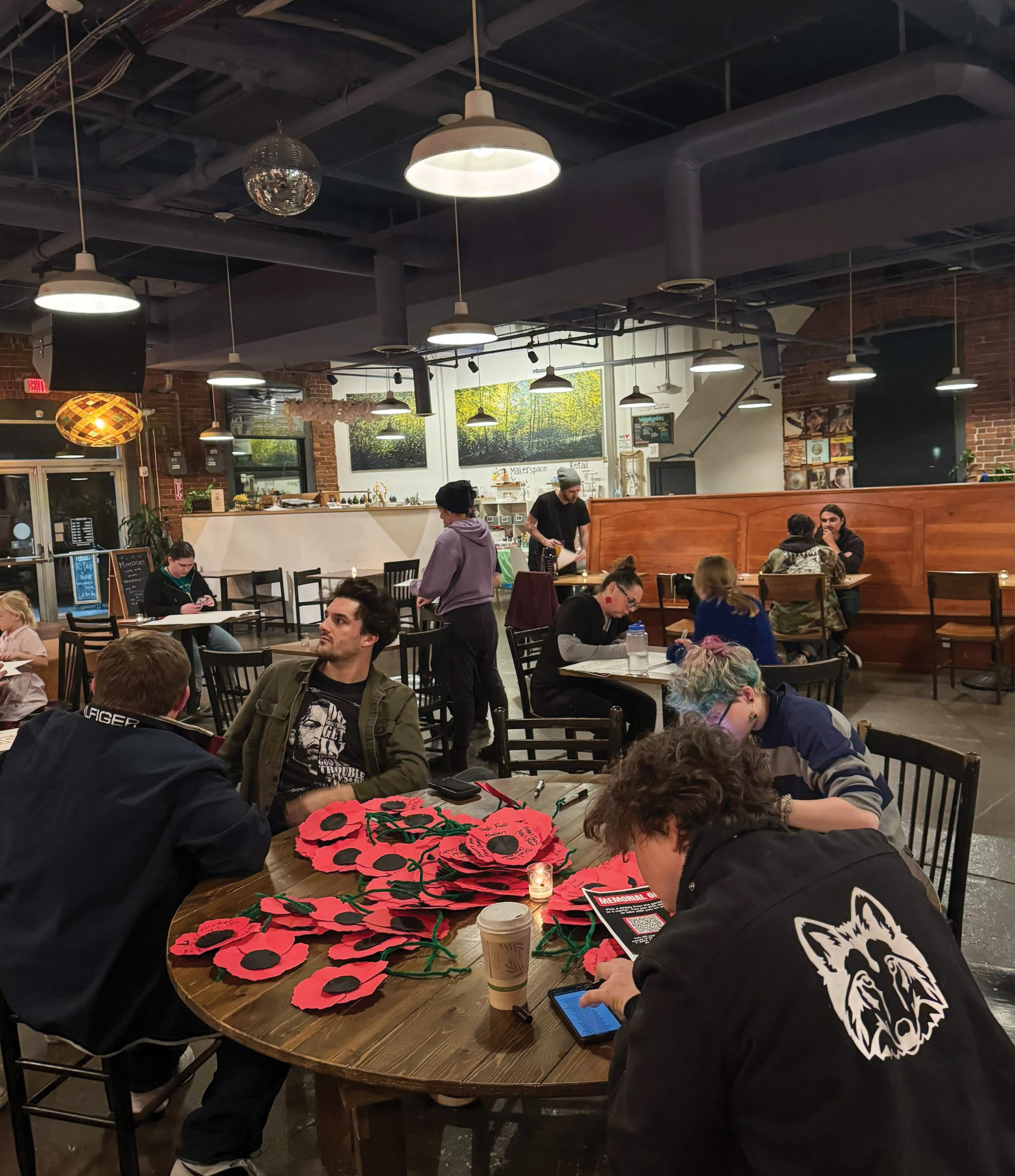 Keene For Palestine brings poppies to campus – The Equinox