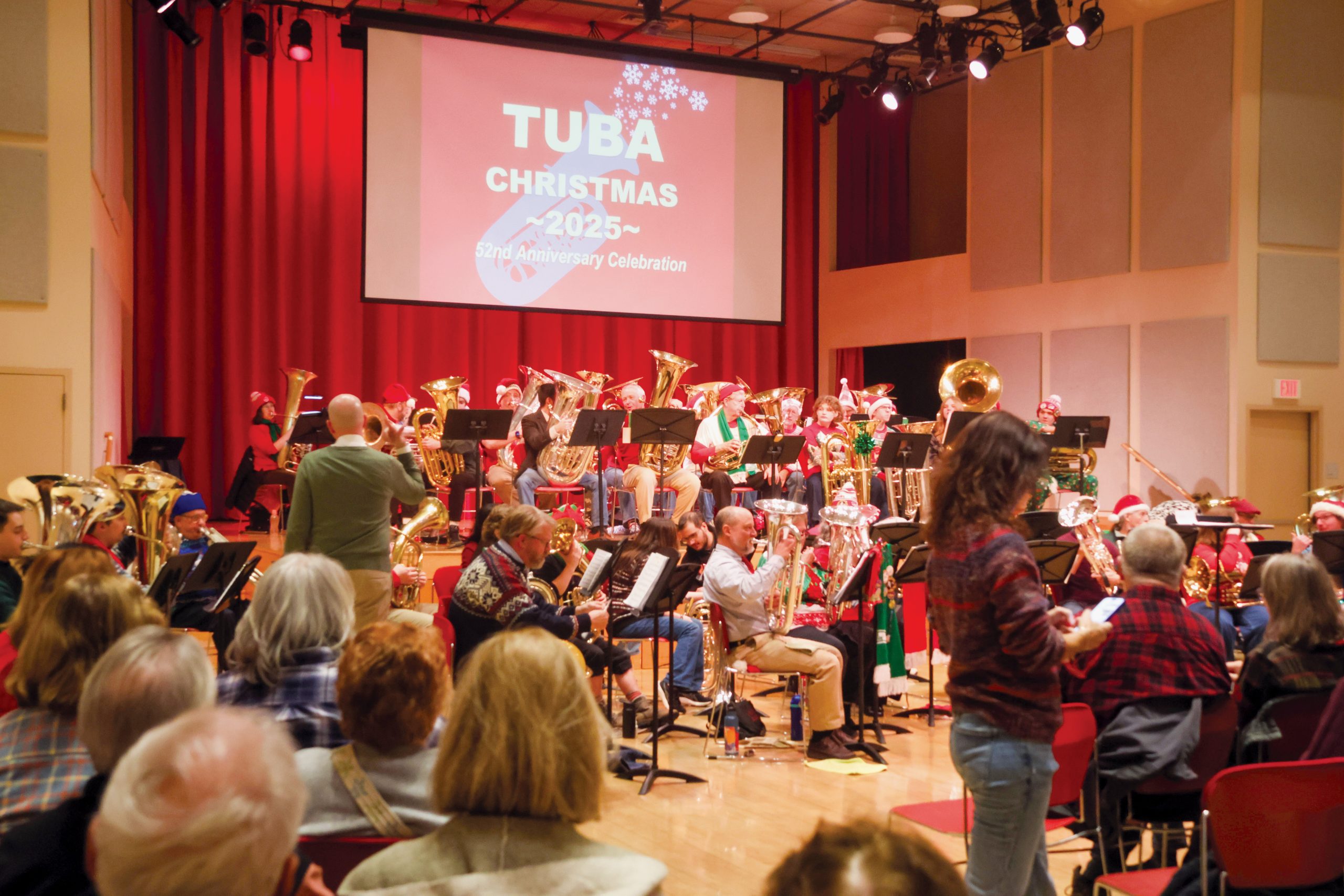 ‘Wishing a fan-brass-tic Tuba Christmas’ – The Equinox